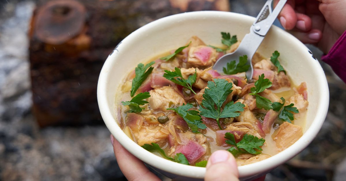 Kuře se sójovo-citronovým ponzu a kapary | Recept | Kikkoman